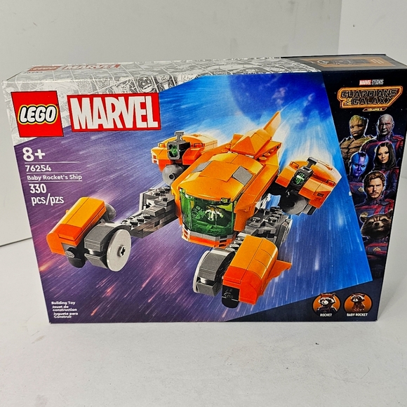 Lego | Toys | Lego Marvel Set 76254 Baby Rockets Ship | Poshmark